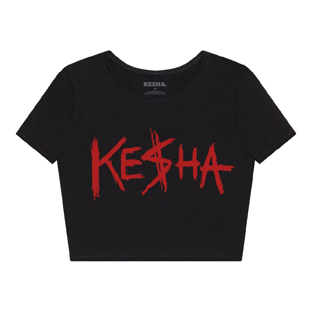 Kesha - Logo Crop Top